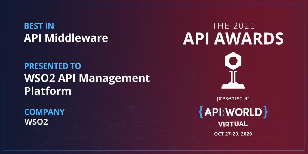 Announcing the 2020 API Awards Winners – API World