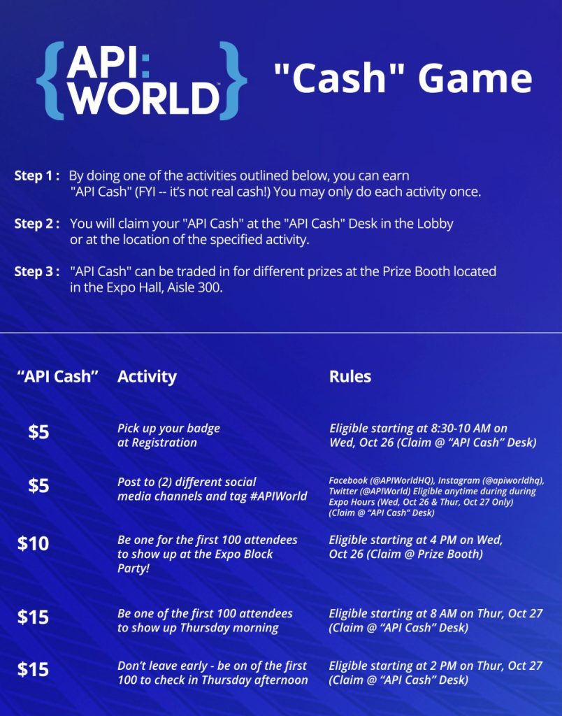 API Cash - API World