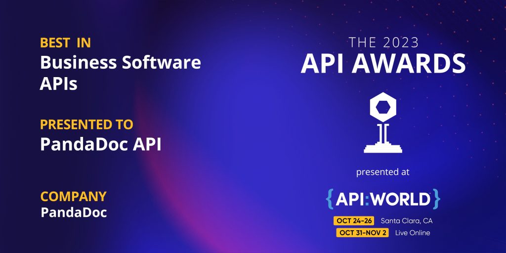 Awards - API World